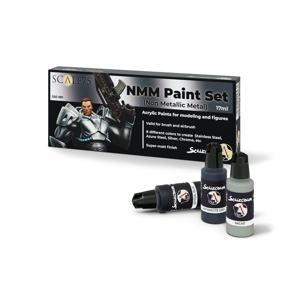 NMM Paint Set STEEL – SCALE75 - Hobbies & Games