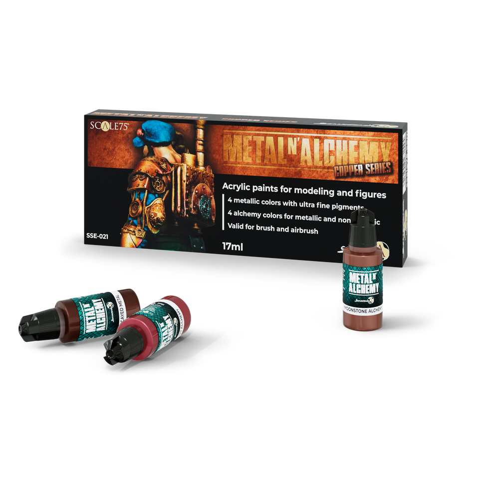 METAL and ALCHEMY COPPER SERIES – SCALE75 - Hobbies & Games