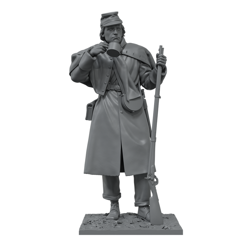 PRIVATE 3RD GEORGIA INFANTRY, 1862 – SCALE75 - Hobbies & Games