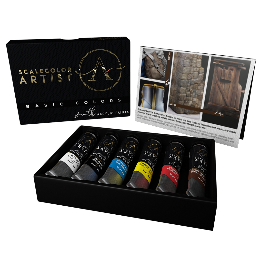 Buy ScaleColor Artist: Acrylic Paints in Tubes – SCALE75 - Hobbies & Games