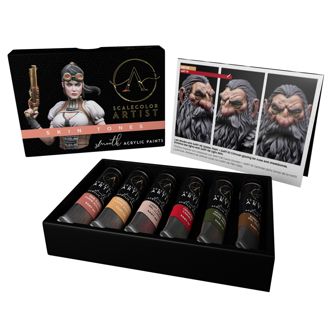 Buy ScaleColor Artist: Acrylic Paints in Tubes – SCALE75 - Hobbies & Games
