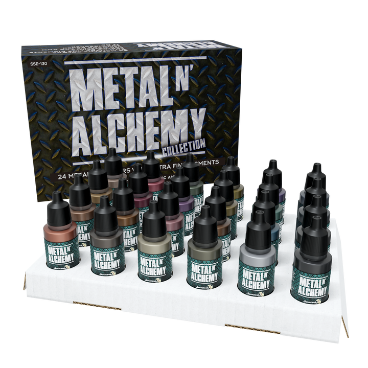 Buy Metallic Paints for Miniatures – SCALE75 - Hobbies & Games